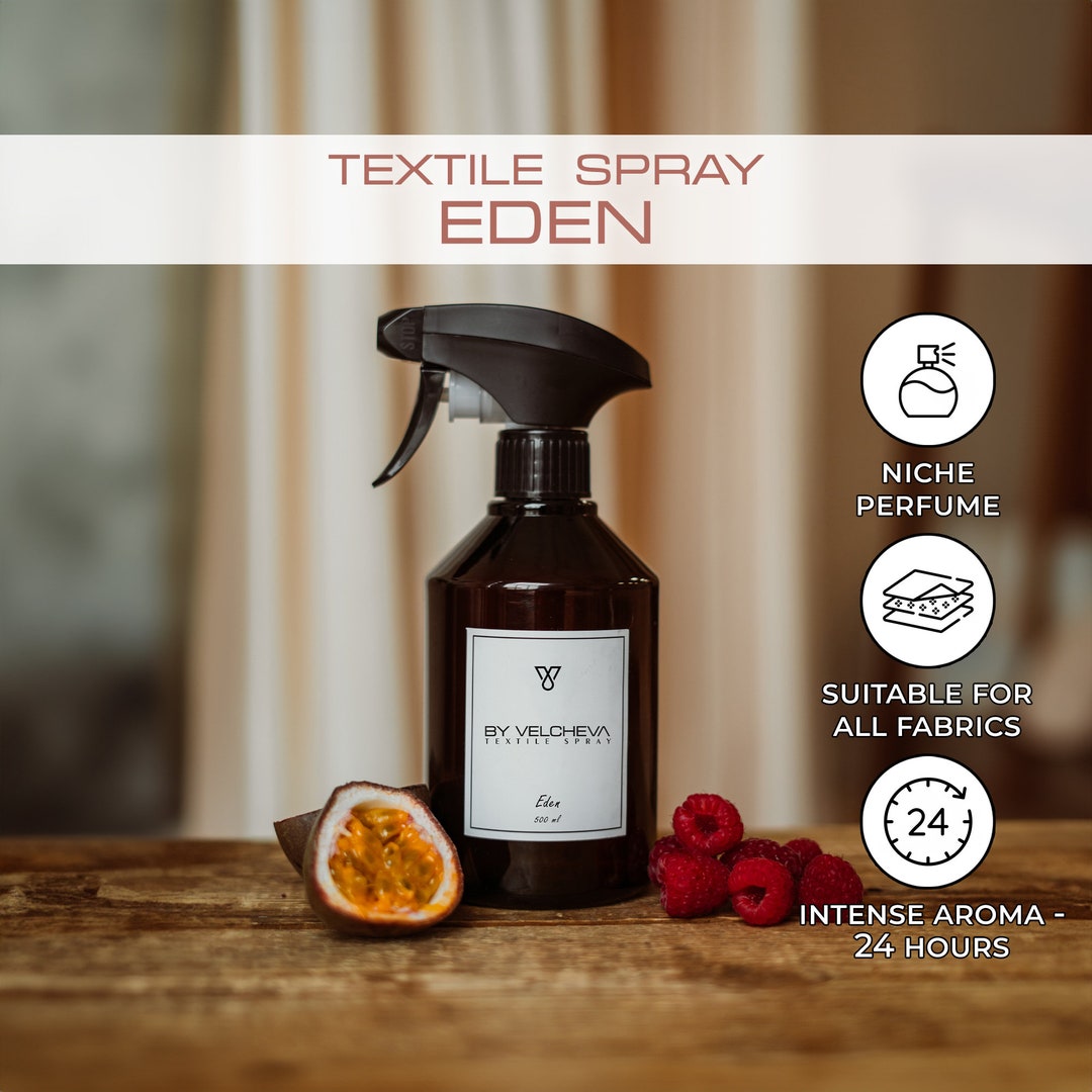 Textile Spray EDEN for Textile, Bed, Curtain, Towels With Passionfruit ...