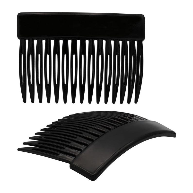 Classic 8cm Rectangle Hair Combs/hair Slides/hair Grips | Colours ...
