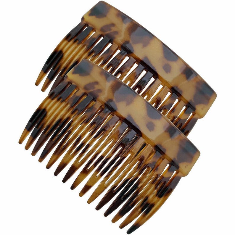 Classic 8cm Rectangle Hair Combs/hair Slides/hair Grips | Colours ...