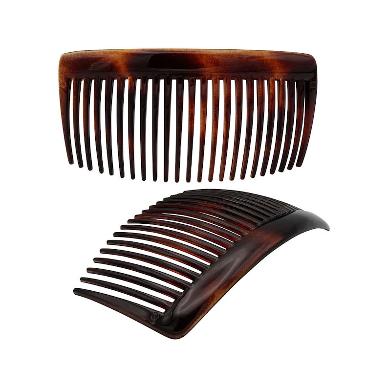 French Side Hair Combs/slides/grips 10cm (pair) Ladies/women's | Ebuni ...