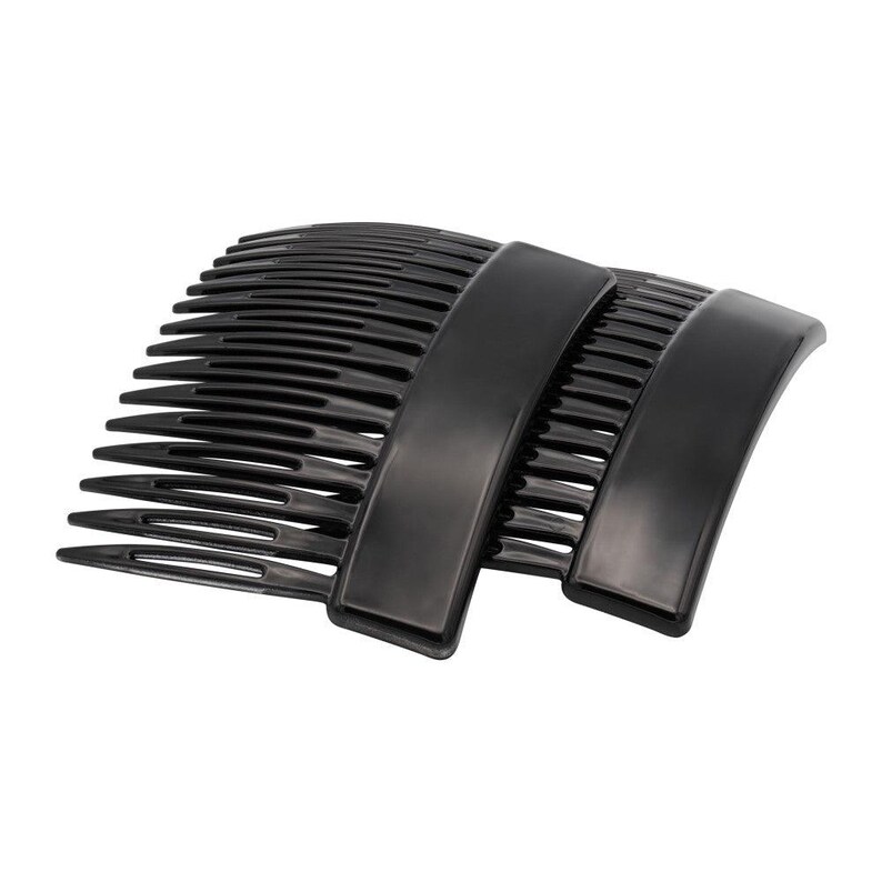 Classic 8cm Rectangle Hair Combs/hair Slides/hair Grips | Colours ...