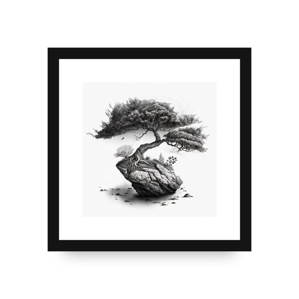 Tree Drawing - Etsy