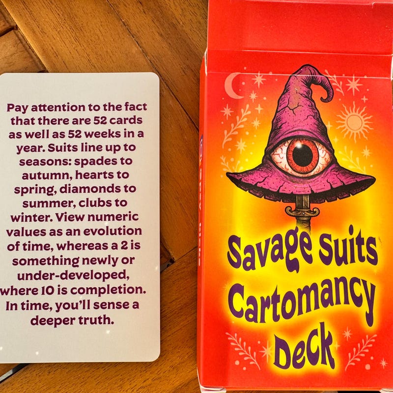 Cartomancy Deck - Etsy