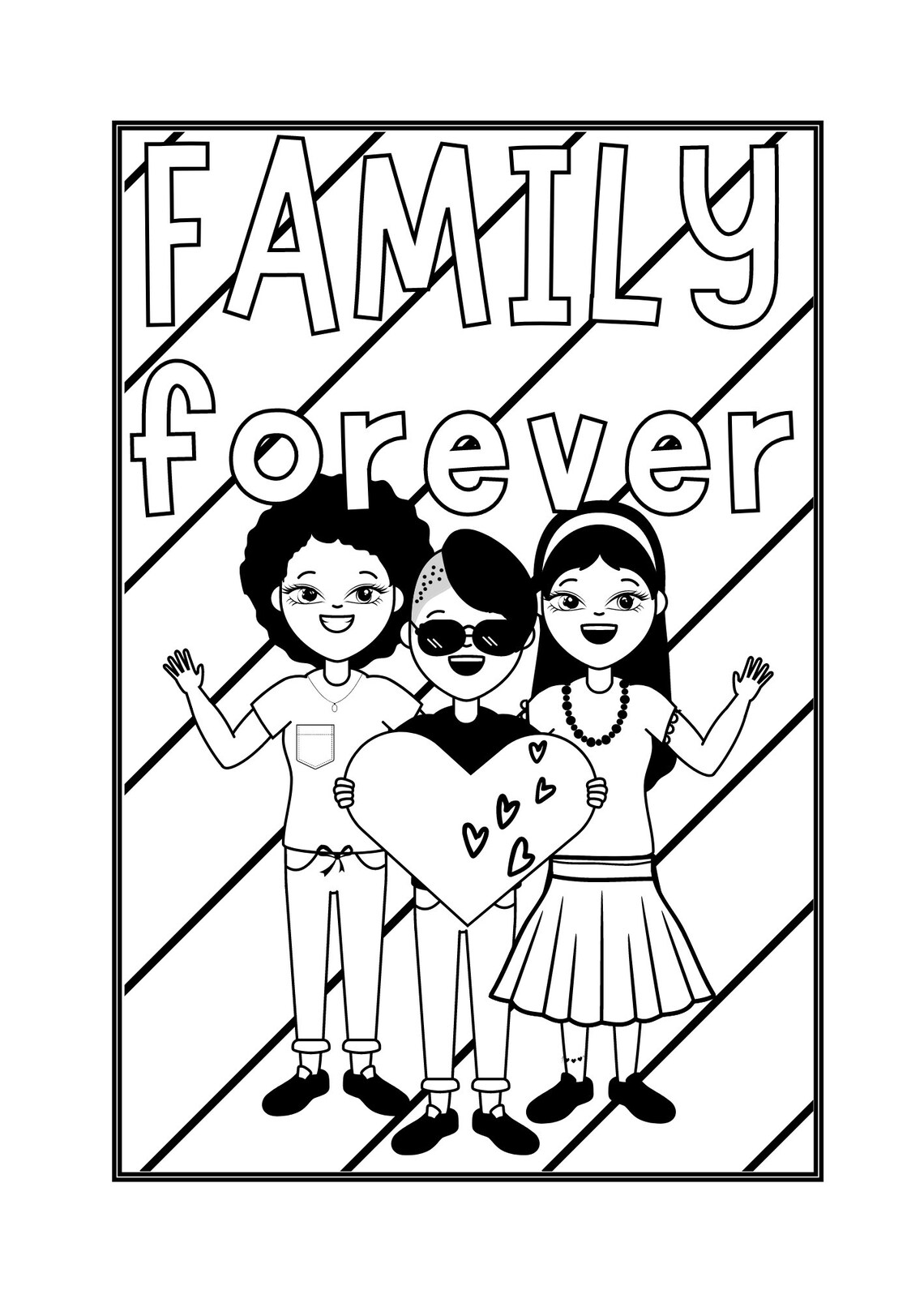 Printable LGBTQIA Colouring Book, A4 Size, Activity Book for Teenagers ...