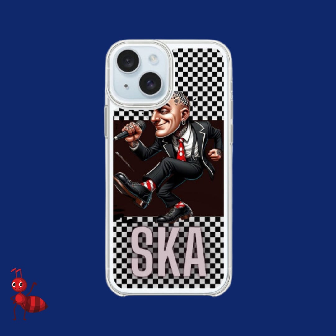 Ska Two Tone Dancer Phone Case Iphones , Ska Fans,skinhead,mods ...