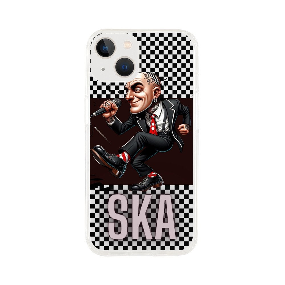 Ska Two Tone Dancer Phone Case Iphones , Ska Fans,skinhead,mods ...
