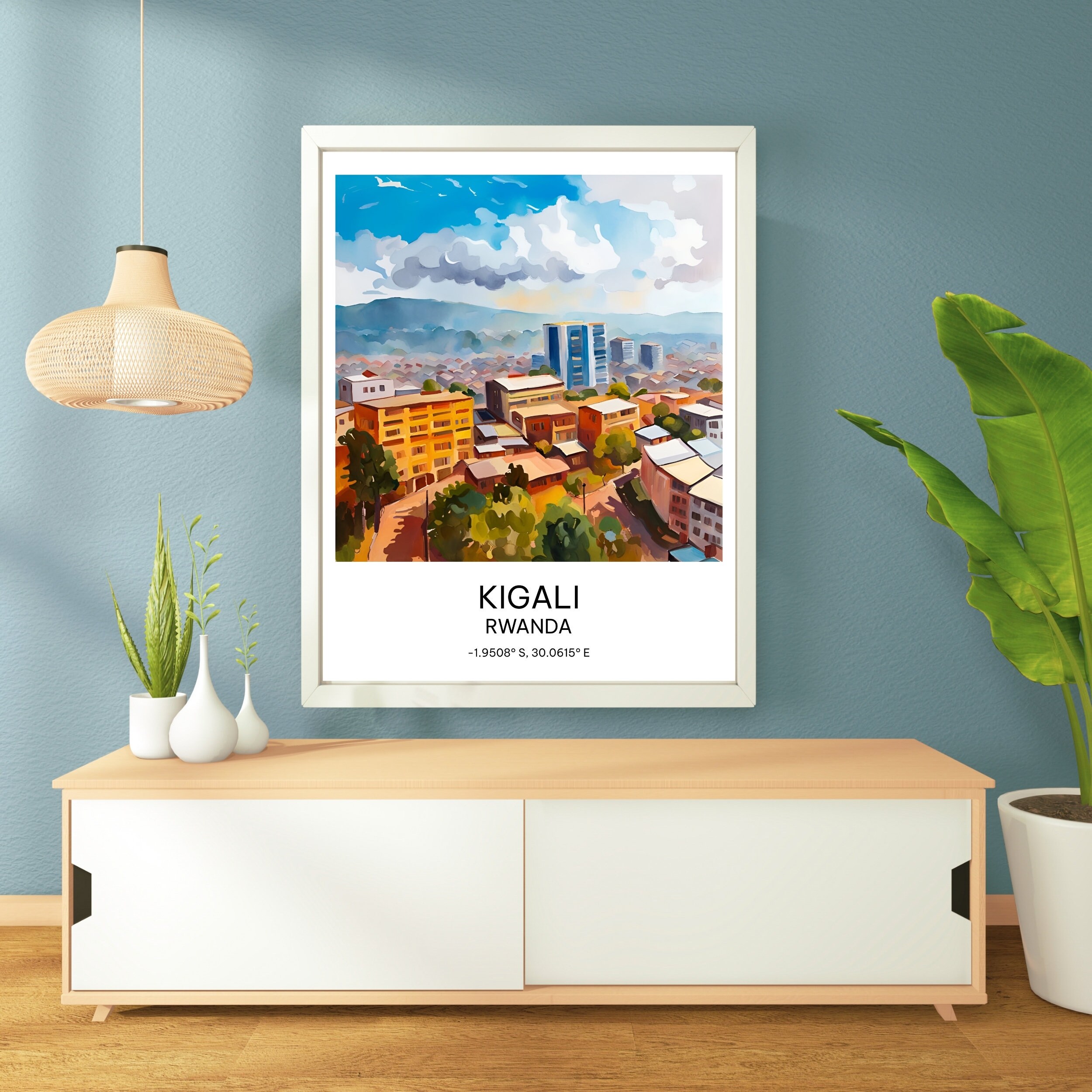 Digital Downloadable Posters Kigali Rwanda, African Culture, Unique ...