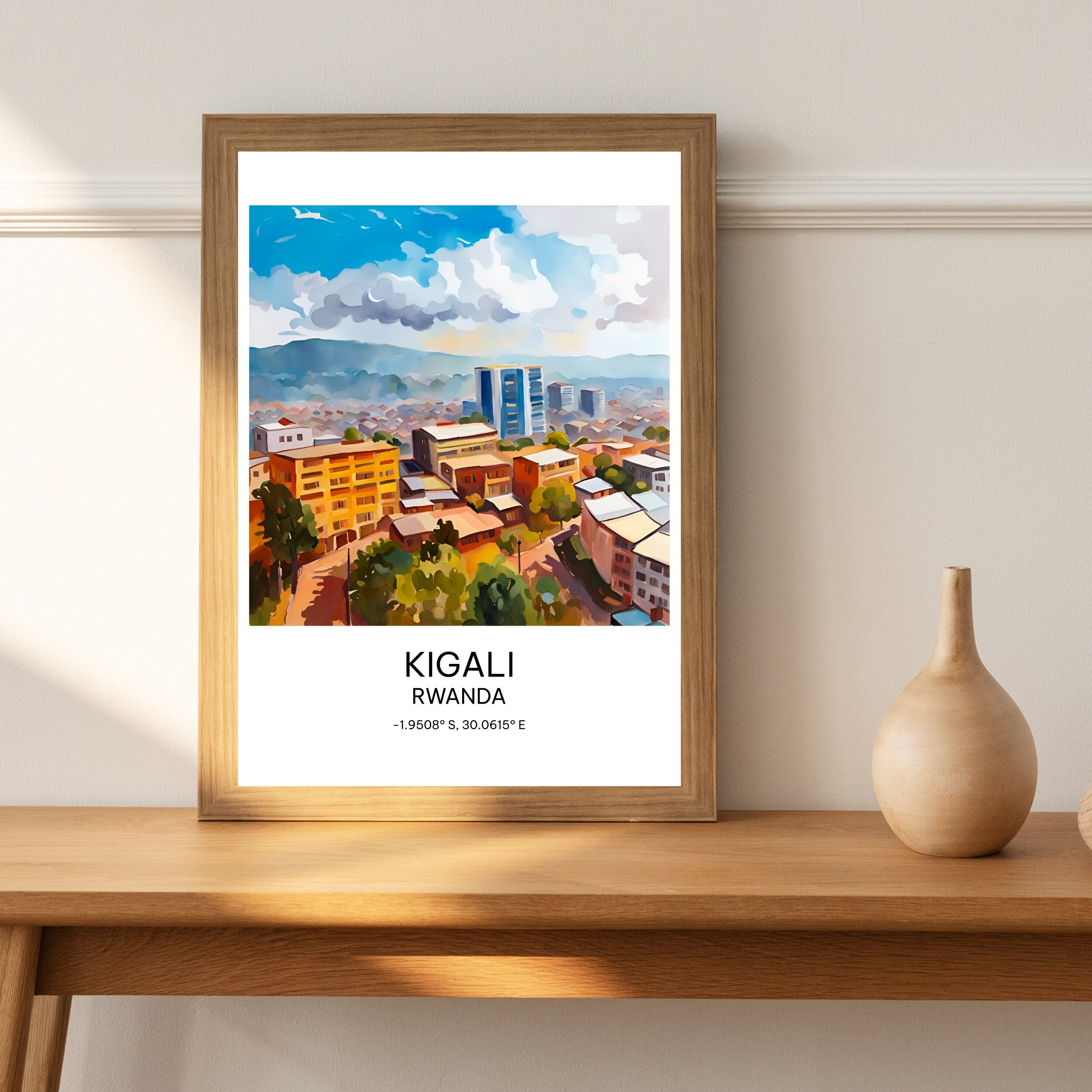 Digital Downloadable Posters Kigali Rwanda, African Culture, Unique ...