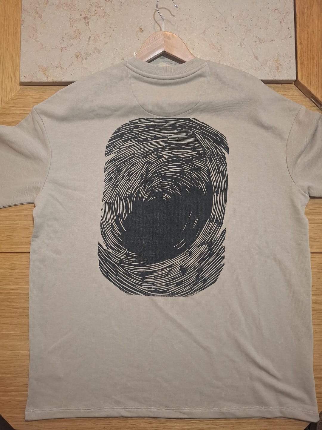 The Void, Print on Back, Logo Front, Oversized, Size XXL 100% Bio ...