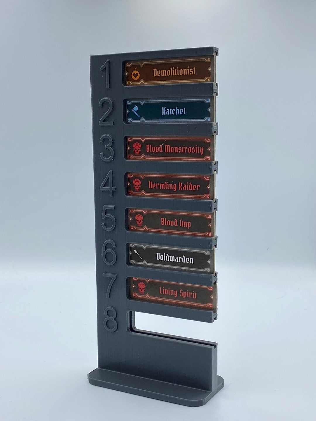 New Release: Enhanced 3d-printed Initiative Tower for Gloomhaven Jaws ...