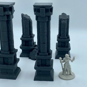 New Release: Ancient 3d-printed Dungeon Columns for Enhanced Gloomhaven ...