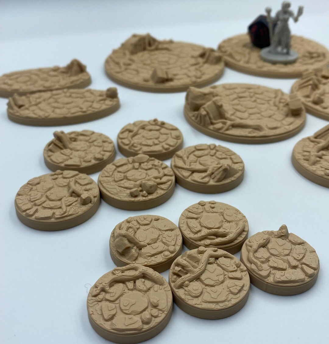 Epic Ruins Bases for Rpgs: Ancient-themed, Customizable, 3d-printed ...