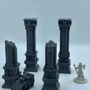 New Release: Ancient 3d-printed Dungeon Columns for Enhanced Gloomhaven ...