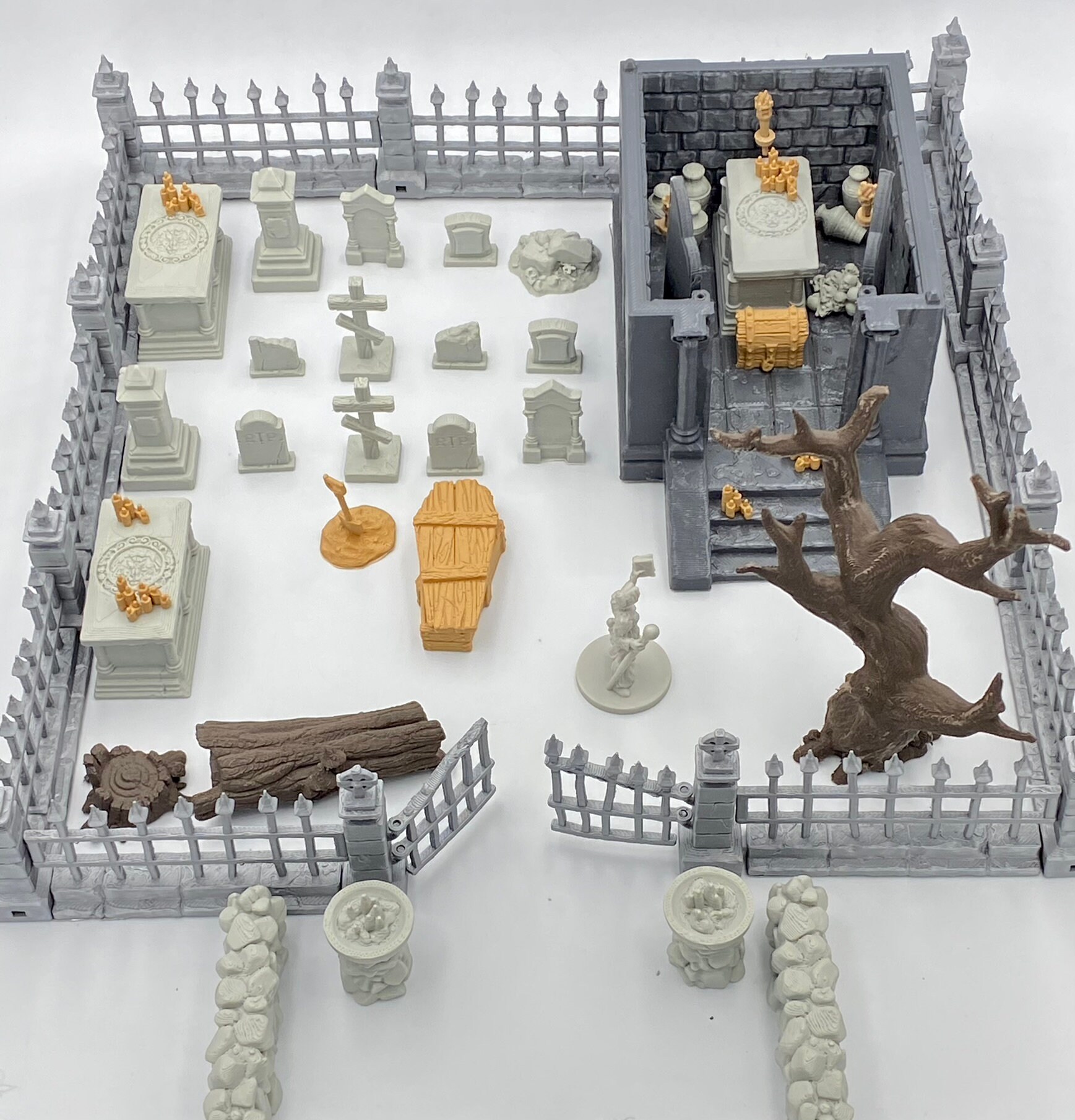 3d-printed Crypt With Optional Props and Lights for D&D - Etsy 3d-printed Crypt With Optional Props and Lights for D&D - Etsy