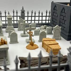 3d-printed Crypt With Optional Props and Lights for D&D, Tabletop Rpgs ...
