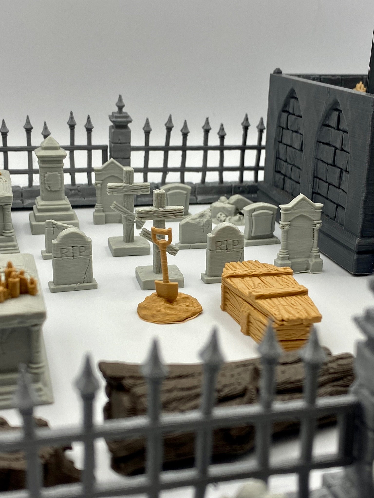 3d-printed Crypt With Optional Props and Lights for D&D - Etsy 3d-printed Crypt With Optional Props and Lights for D&D - Etsy