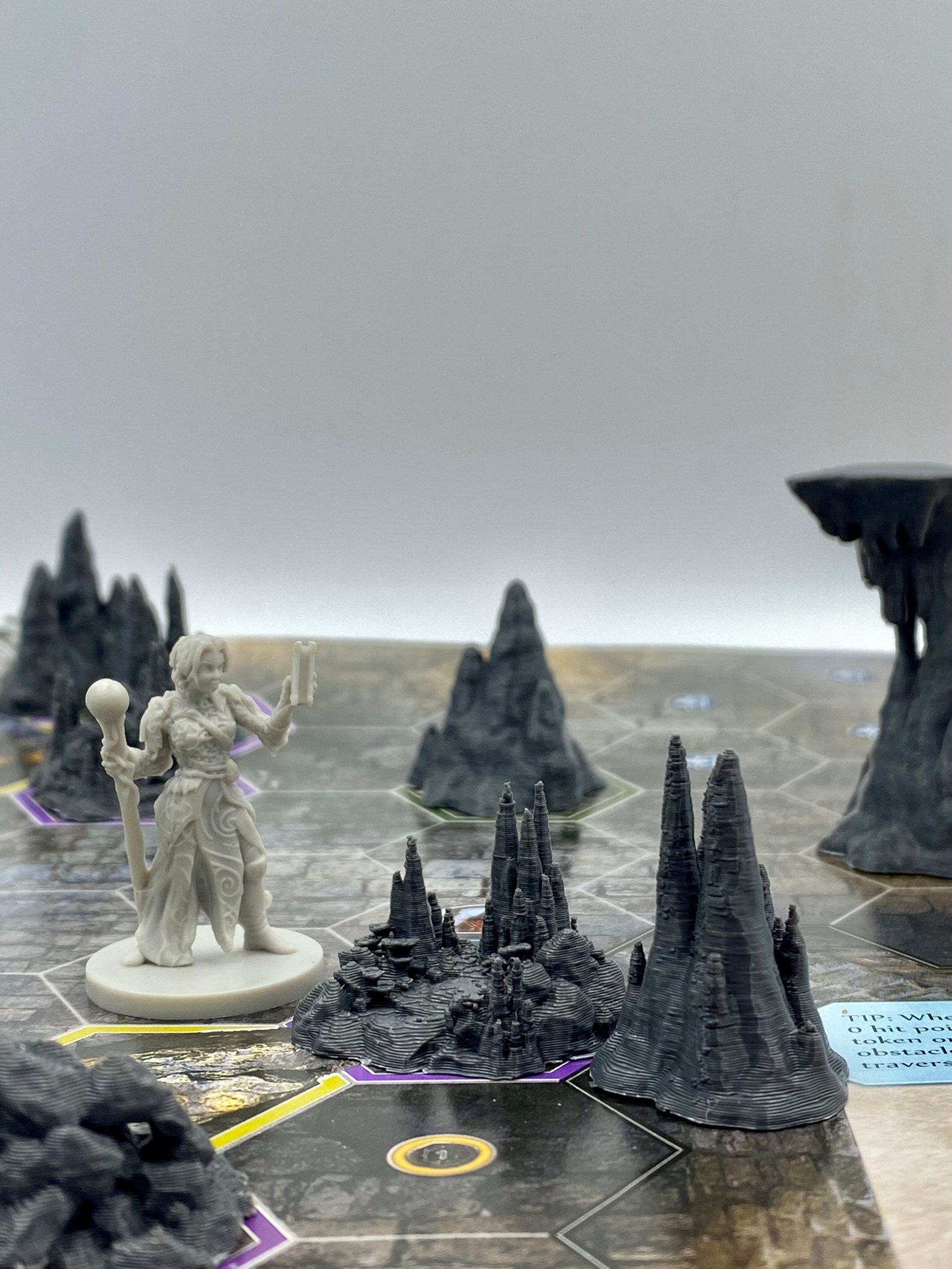 Stone Color 3d-printed Stalagmites & Cave Terrain: Quality Design for ...