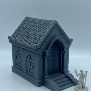 3d-printed Crypt With Optional Props and Lights for D&D, Tabletop Rpgs ...