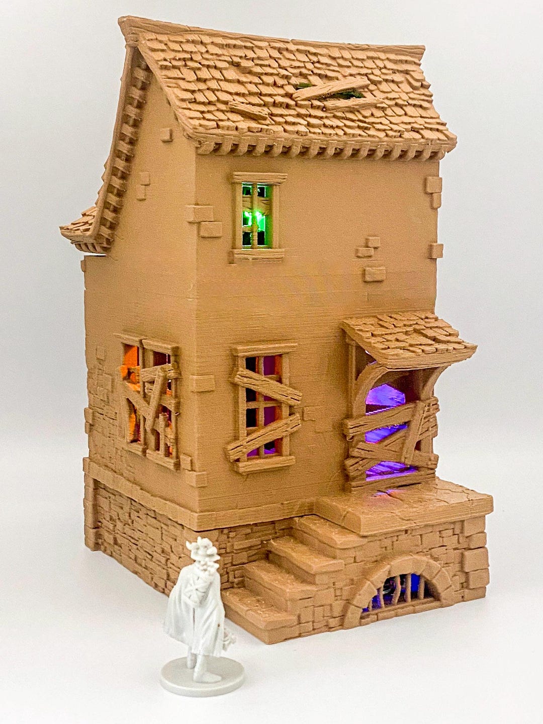 Dnd Haunted House for Tabletop RPG - Detailed 28-32mm Scale, Horror ...