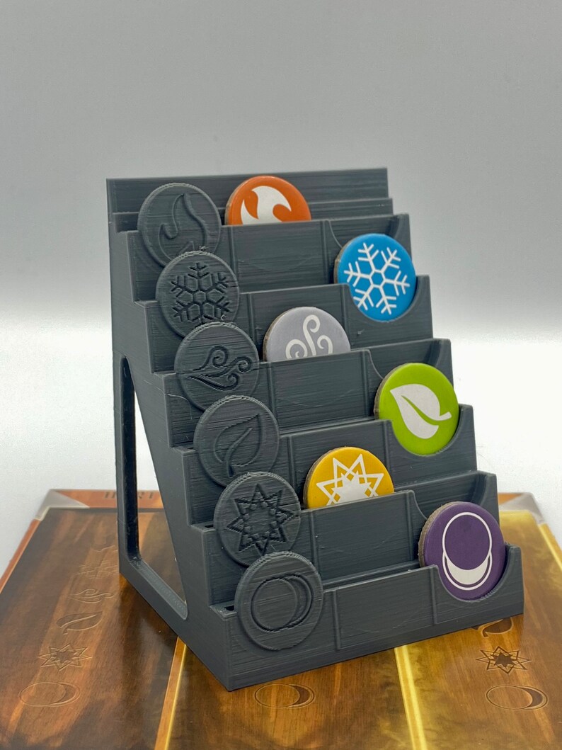 3d-printed Element Tracker for Gloomhaven Jaws of the Lion - Etsy