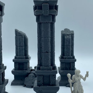New Release: Ancient 3d-printed Dungeon Columns for Enhanced Gloomhaven ...