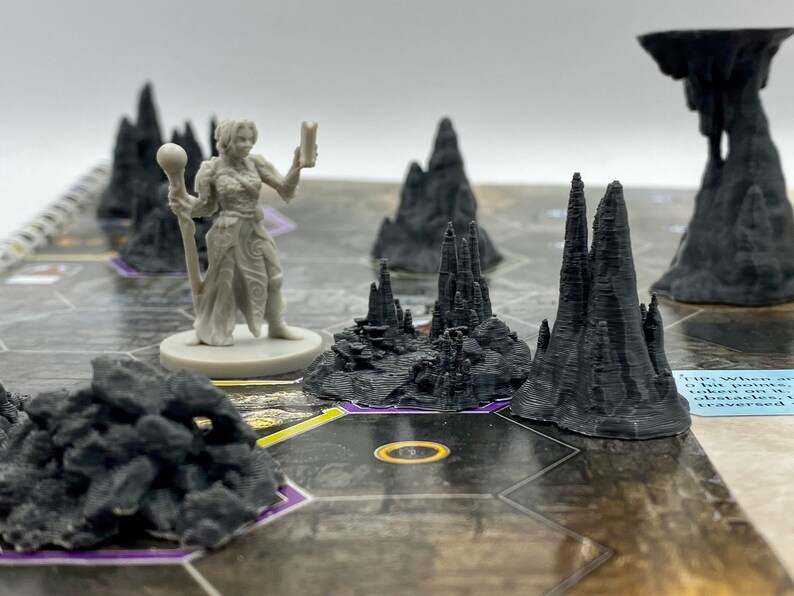 Stone Color 3d-printed Stalagmites & Cave Terrain: Quality Design for ...