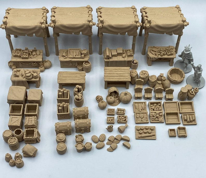 40, 80 and 110-Piece Market Sets for DnD, Pathfinder, and Wargaming ...