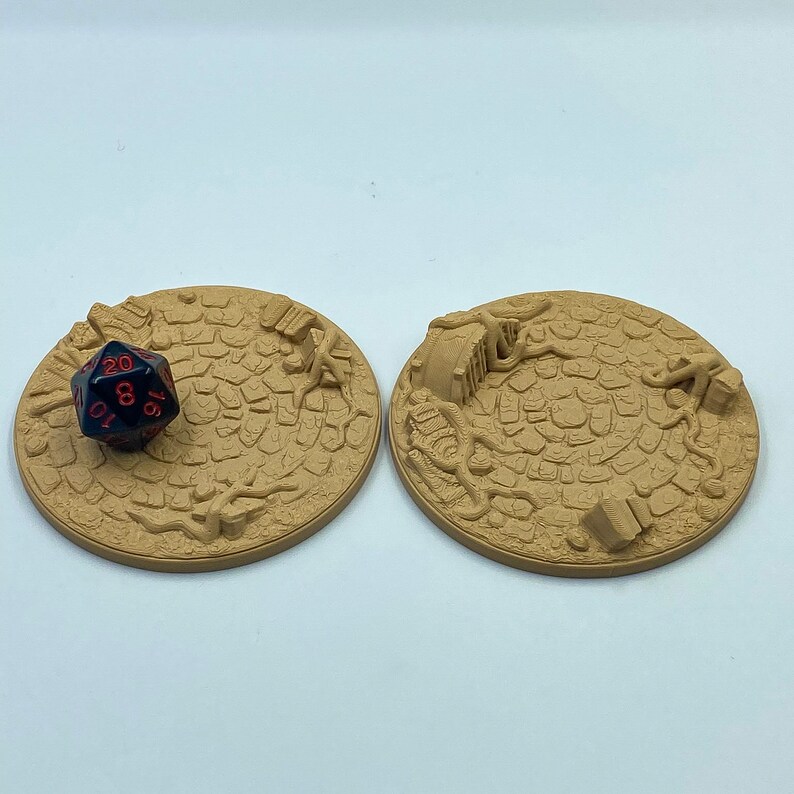 Epic Ruins Bases for Rpgs: Ancient-themed, Customizable, 3d-printed ...