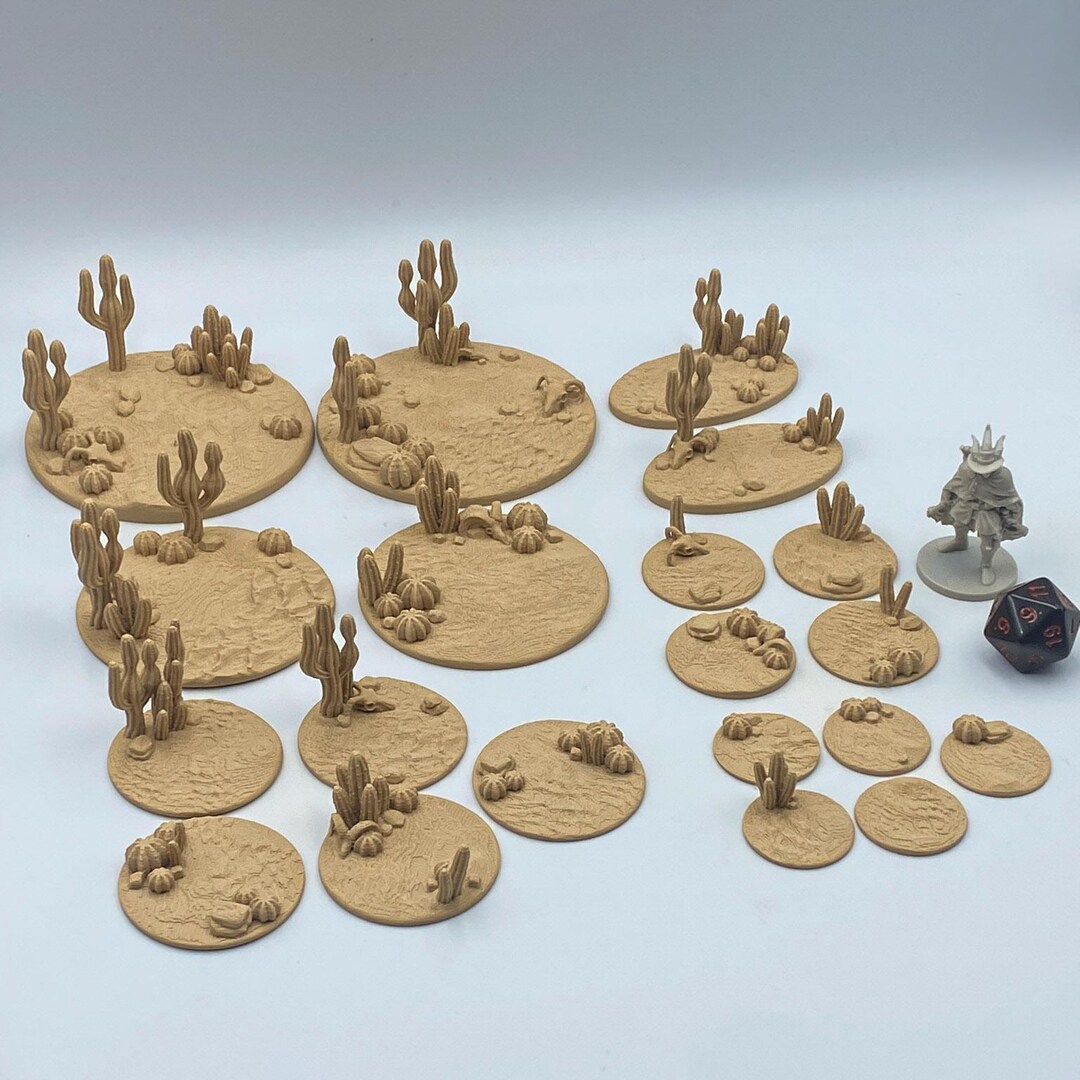 3D Printed Theme Bases for D&D Pathfinder | 20 Epic Designs - Dungeon ...