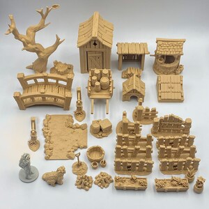 Ultimate Tavern Miniature Kits: 30-240 Pieces to Enhance Dnd ...