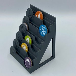 3D Printed Element Tracker for Gloomhaven, Jaws of the Lion, and ...