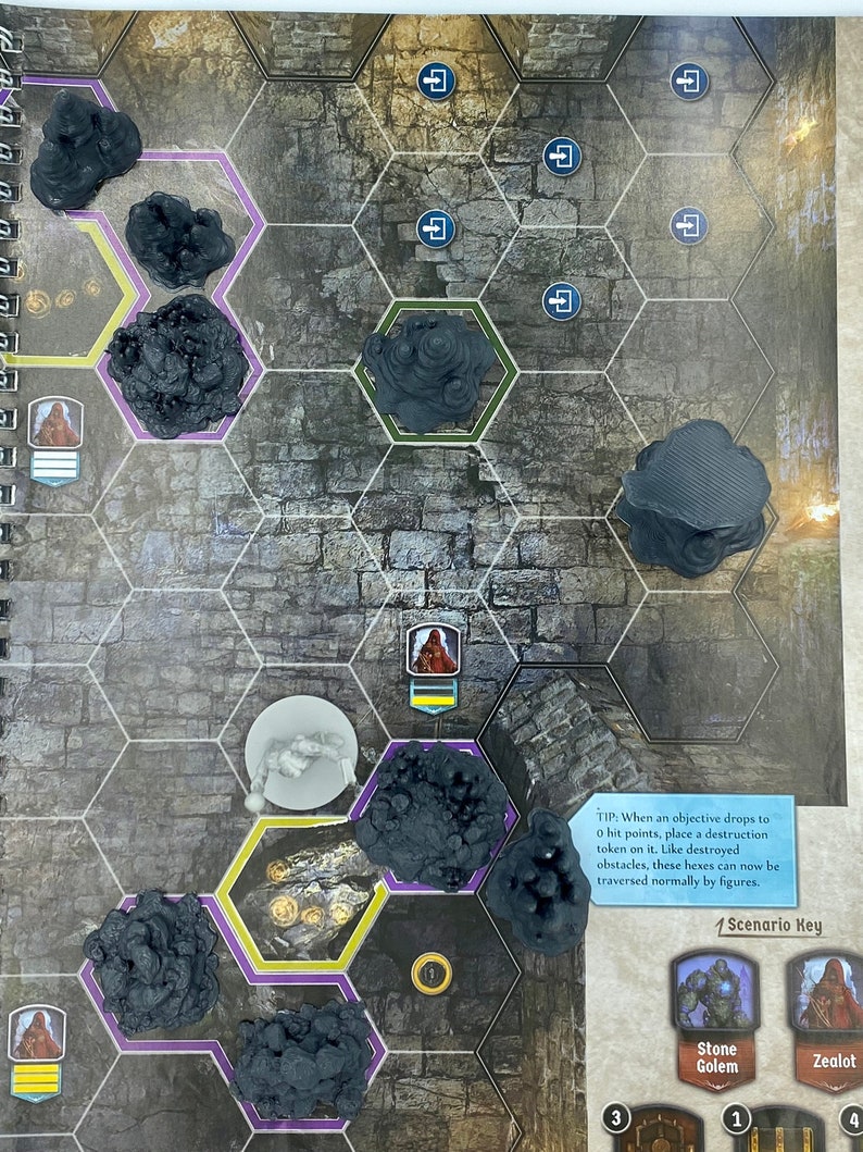 Stone Color 3d-printed Stalagmites & Cave Terrain: Quality Design for ...