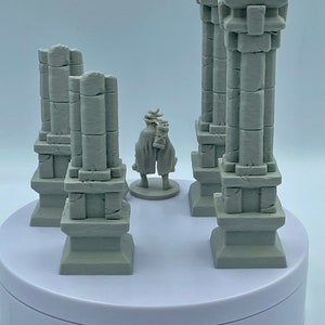 New Release: Ancient 3d-printed Dungeon Columns for Enhanced Gloomhaven ...