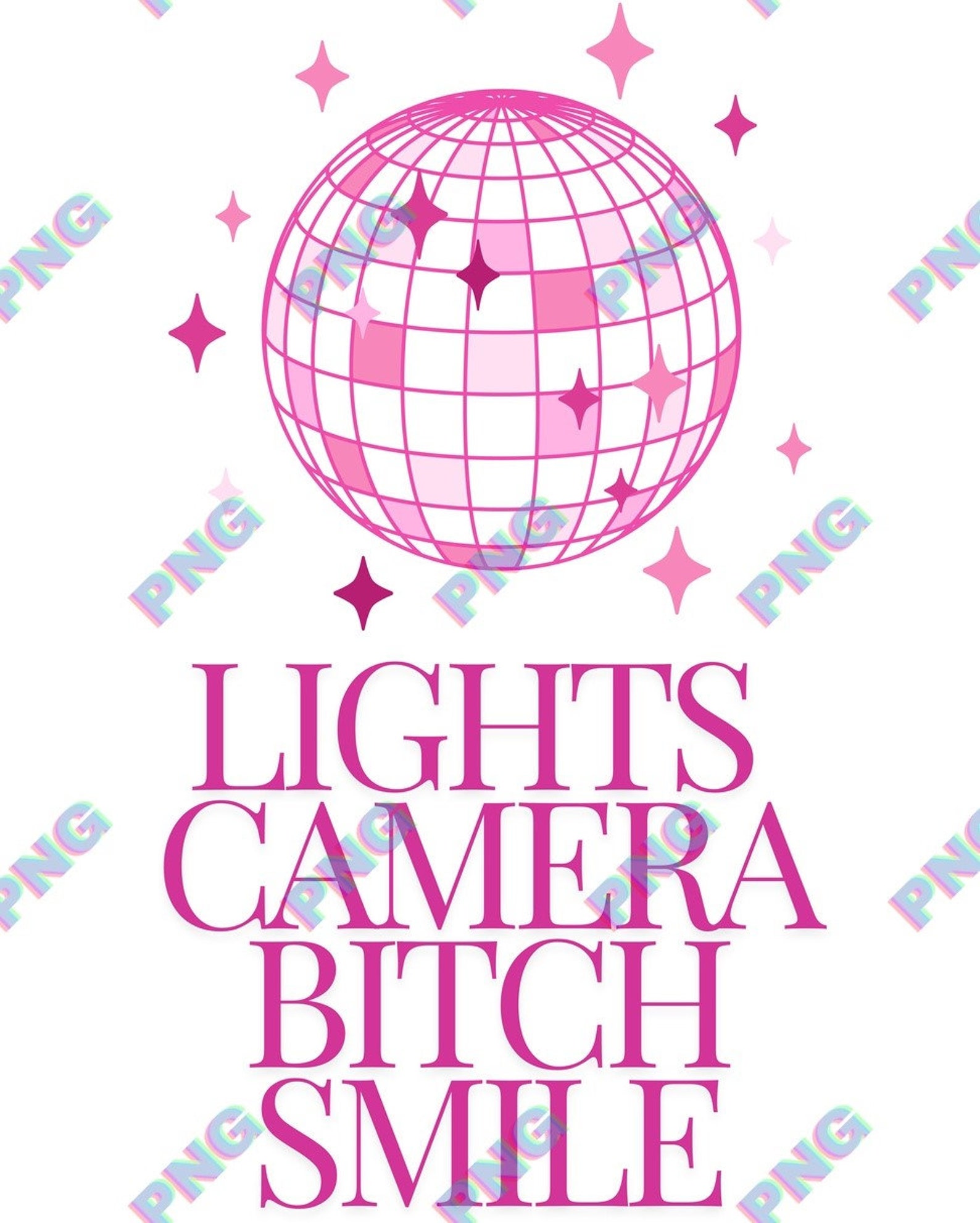 Taylor Swift Digital Download PNG Lights Camera Btch Smile Eras Tour ...