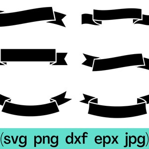 Banner Svg, Banner Clipart, Banner Png, Ribbon Banner Svg, Birthday ...