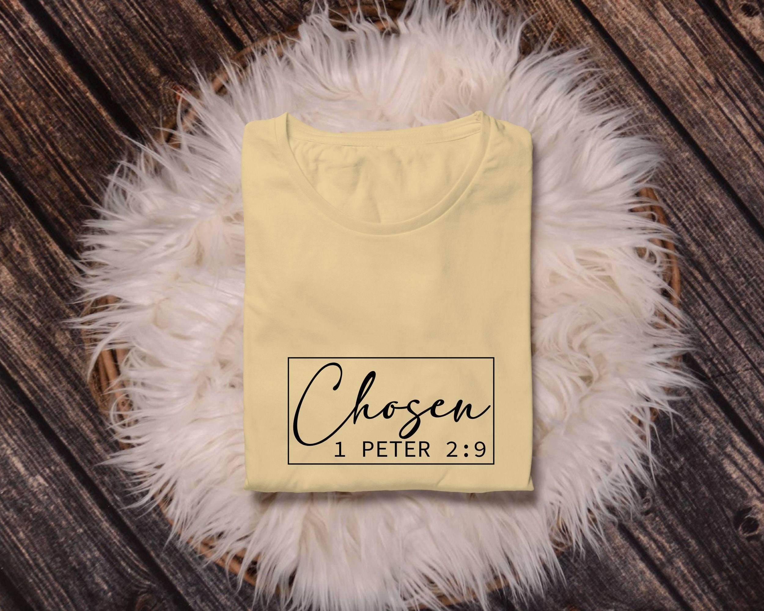 Chosen Svg Christian Svg Bible Verse Svg Faith Svg - Etsy