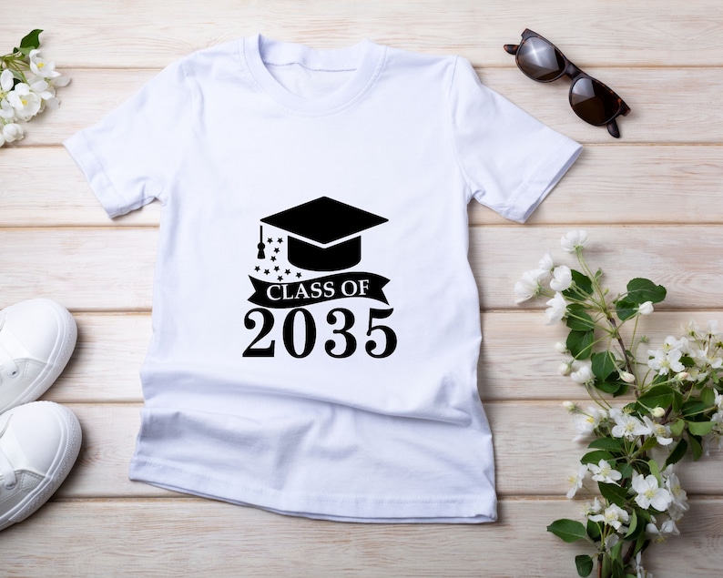 Class of 2035 Svg, Kindergarten Svg, Class of 2035, Graduation Shirt ...