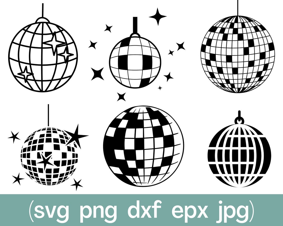 Disco Ball Svg, Disco Ball, Disco Ball Png, Disco Ball Clipart, Disco ...