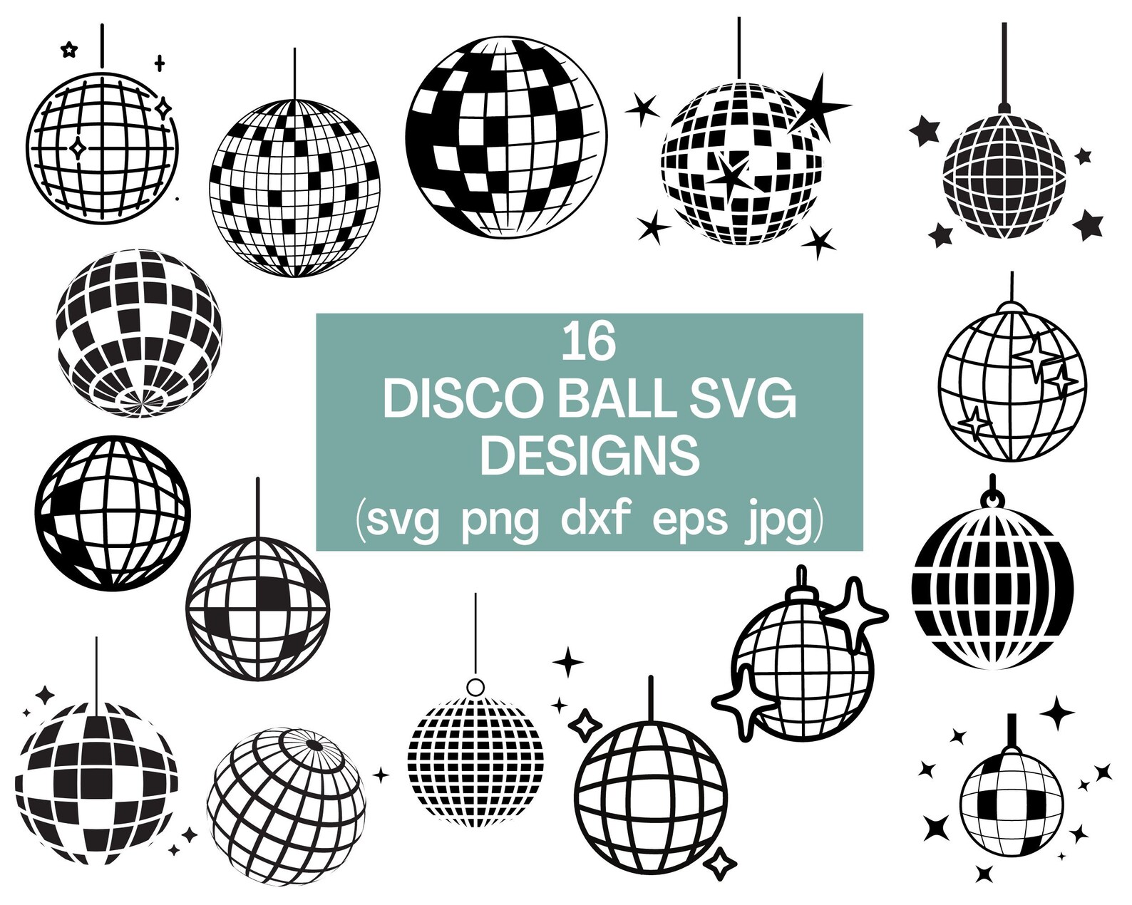 Disco Ball Svg, Disco Ball, Disco Ball Png, Disco Ball Clipart, Disco ...