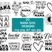 20 Nana Svg Bundle Grandma Svg Blessed Nana Svg Nana Shirt - Etsy