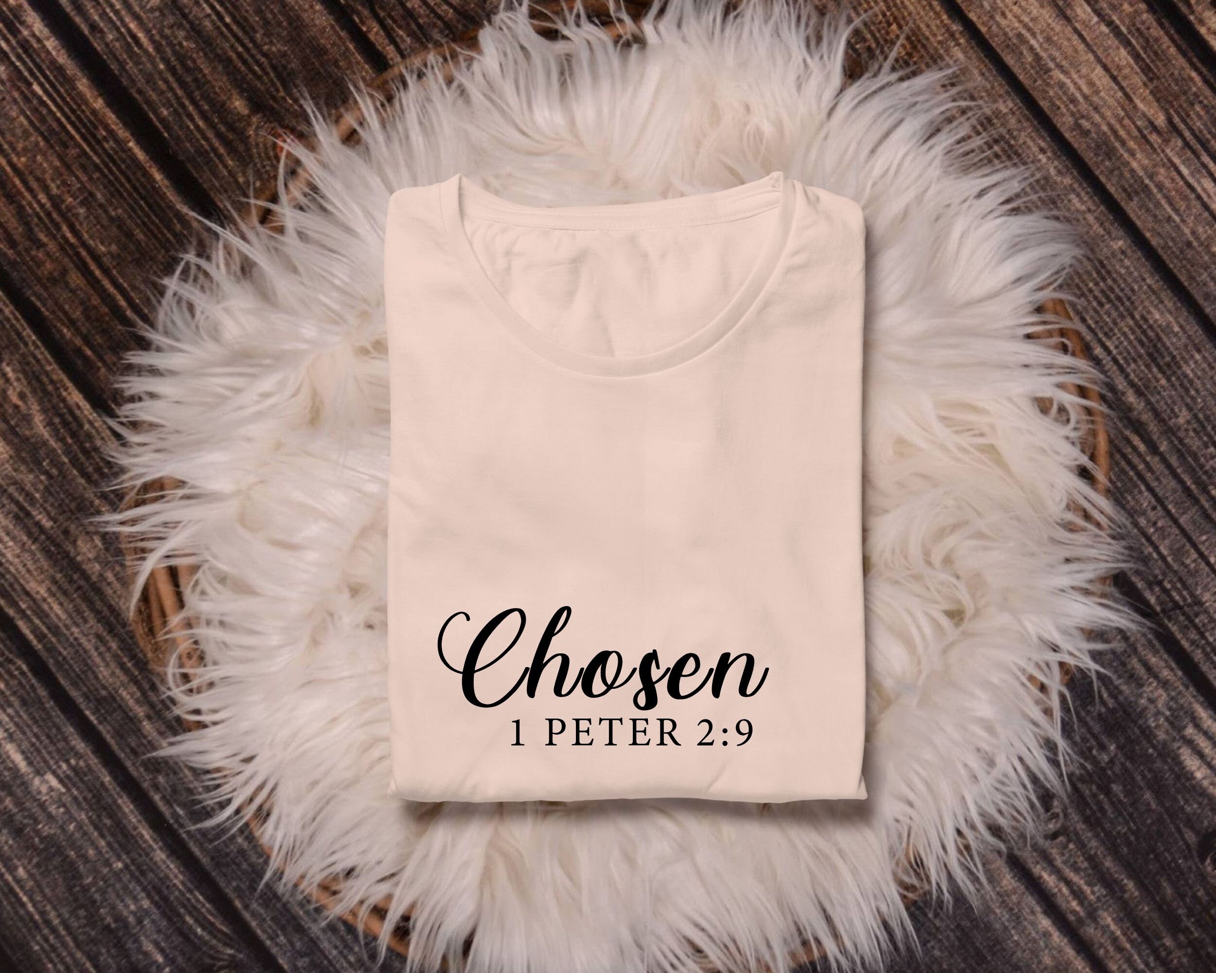 Chosen Svg Christian Svg Bible Verse Svg Faith Svg - Etsy