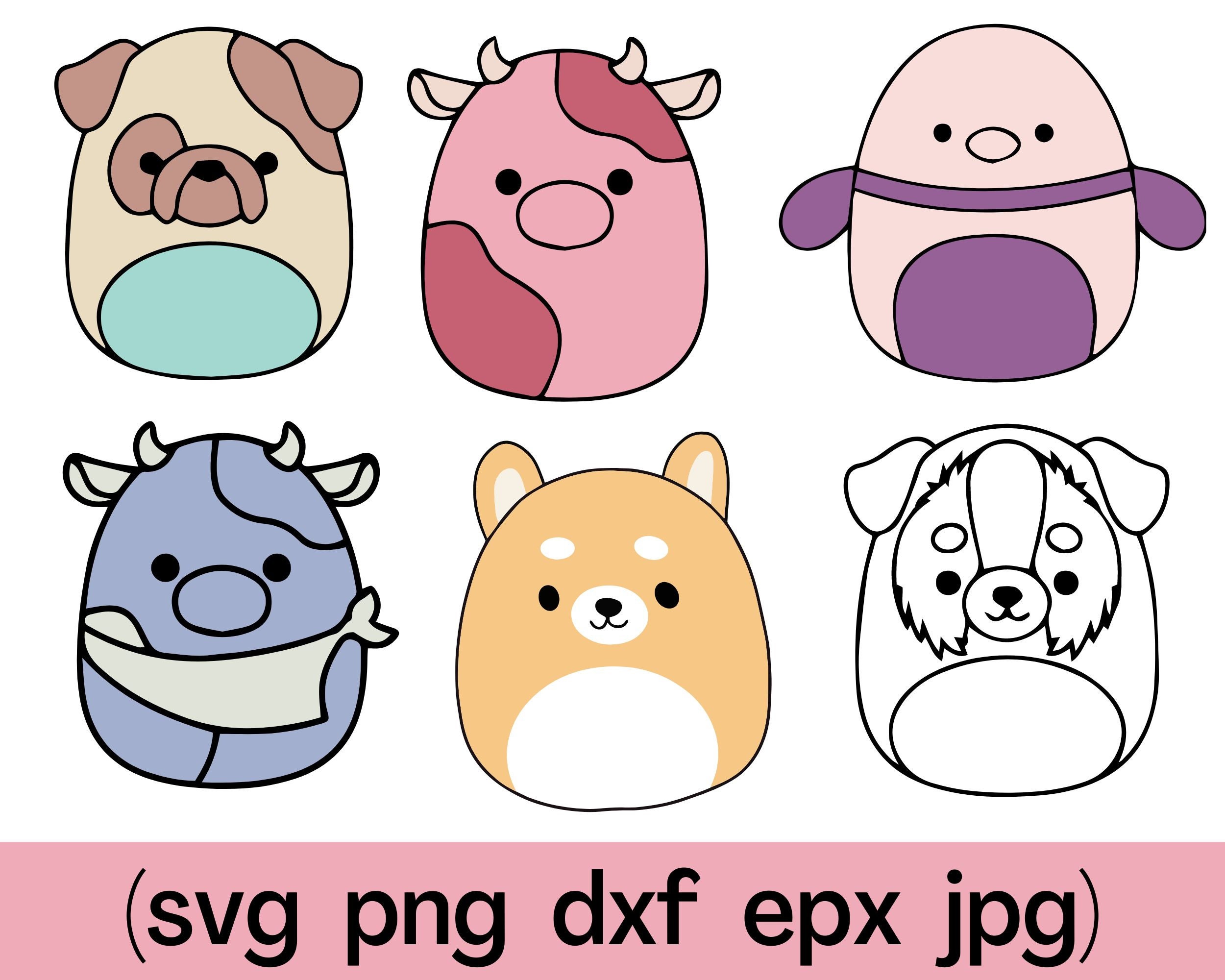 Squishmallow Svg, Squishmallow, Squishmallow Png, Squishmallow Party ...