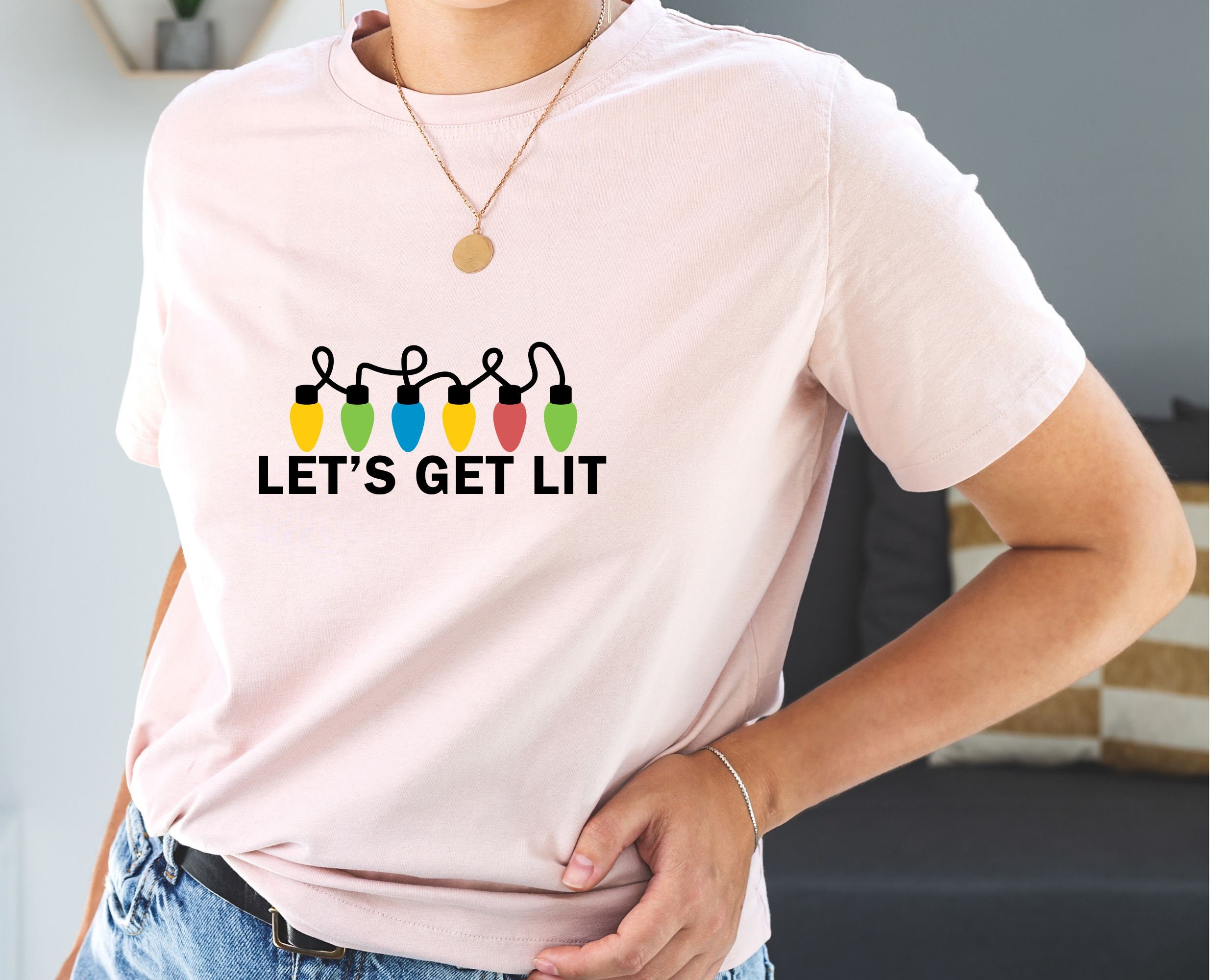 Lets Get Lit Svg, Lets Get Lit, Christmas Lights Svg, Lets Get Lit Png ...