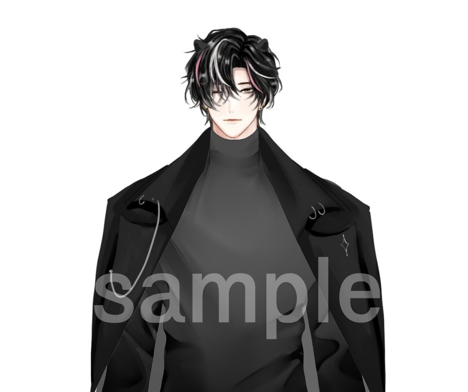 Outfit Vtuber Asset : Turtleneck Shirt - Etsy