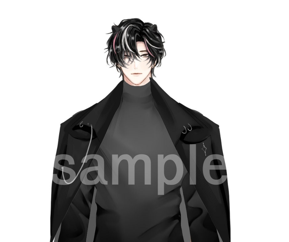Outfit Vtuber Asset : Turtleneck Shirt - Etsy