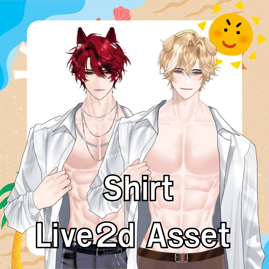 Vtuber Outfit Asset : Shirt (+rig) - Etsy