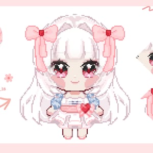 Pixel Art Premade Pngtuber+ 01 - Etsy