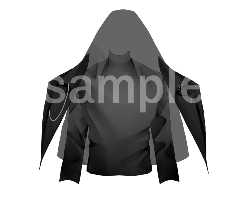 Outfit Vtuber Asset : Turtleneck Shirt - Etsy