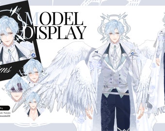 Vtuber Male Model Live2d ready to Use, Premade - Etsy