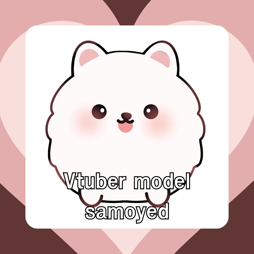 Premade Vtuber Model : Samoyed - Etsy